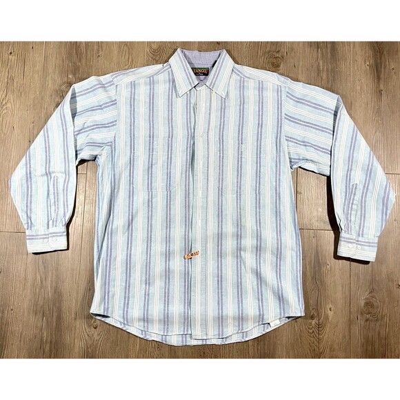 Tango | Bags | Tango By Max Raab Mens Vintage Button Down Long Sleeve ...